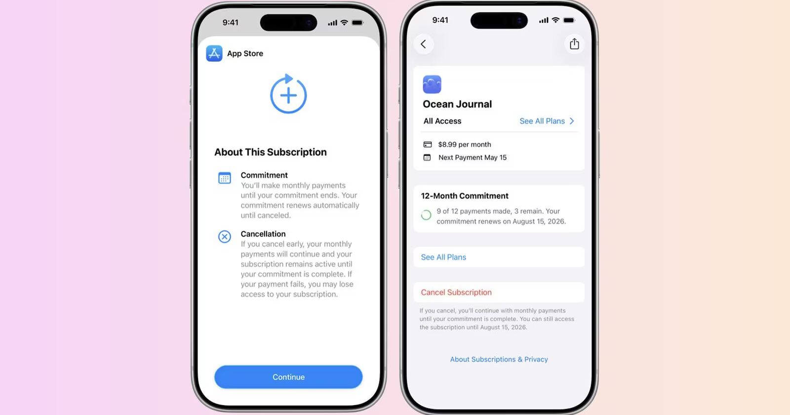 Apple запустила подписки App Store с помесячной оплатой